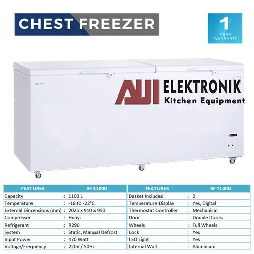 Jual STAR COOL SF-1100D CHEST FREEZER/FREEZER BOX/PETI PEMBEKU ...