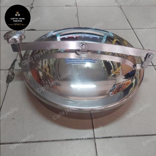 Jual Manhole cover / tutup tangki sanitary stainless 316 / main hole ...