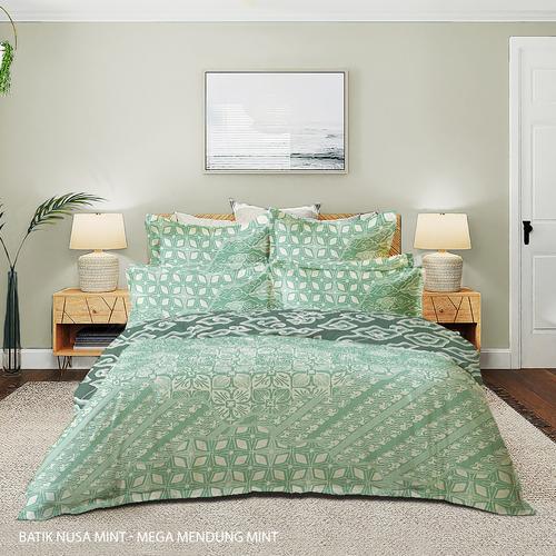 Promo King Rabbit Organic Bamboo Velvet Complete Set Motif Batik Nusa ...