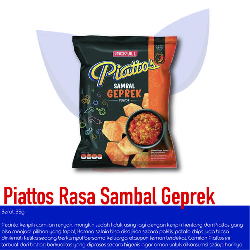 Jual Piattos Snack Rasa Sambal Geprek 35 gr - Kab. Sidoarjo - RPD OLSUB ...