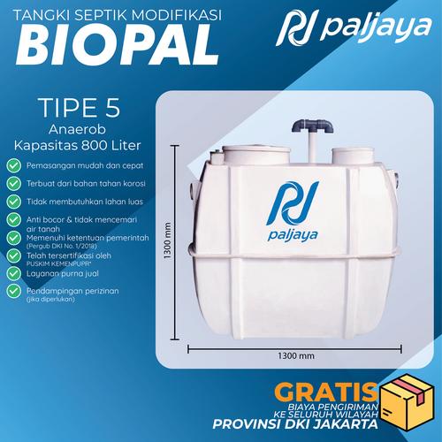 Jual BIOPAL Tangki Septik / Septic Tank TIPE 5 kapasitas 800 Liter ...