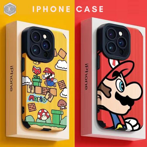 Jual Casing Iphone 11 12 Pro Promax Plus Mini Model Mario Kartun Lucu ...