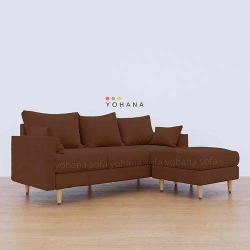 Jual SOFA DUDUK SOFA L PUTUS SOFA TERAS KURSI TAMU KURSI TERAS - Hitam ...