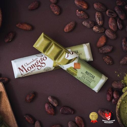 Jual Matcha Crunchy Cokelat l Chocolate Monggo 40g| Coklat Matcha Tea ...