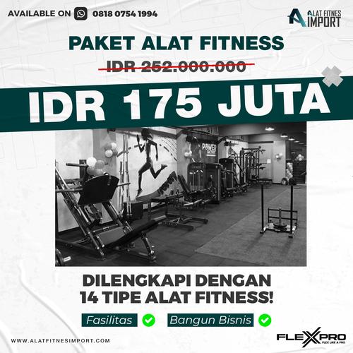 Jual Paket Alat Fitness Alat Home Gym Fitness Center Alat Fasilitas Gym ...