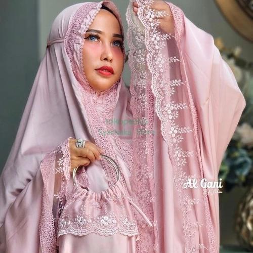 Jual Mukena Mewah Algani by Yulia Original Mukena Lebaran 2024 Terbaru ...