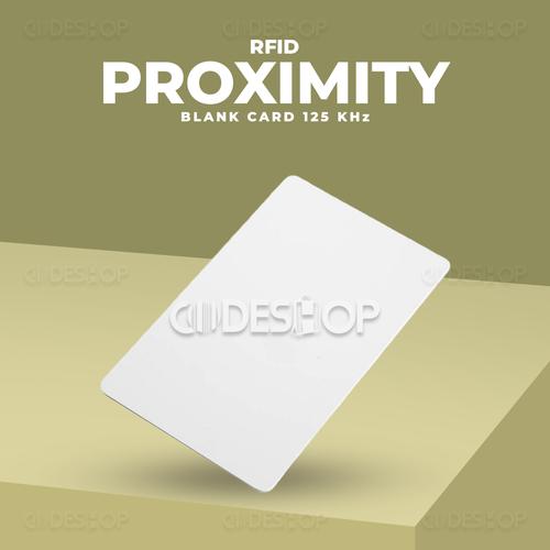 Jual Kartu ID Card RFID Putih Polos 125 KHz ( Proximity ) - Jakarta ...