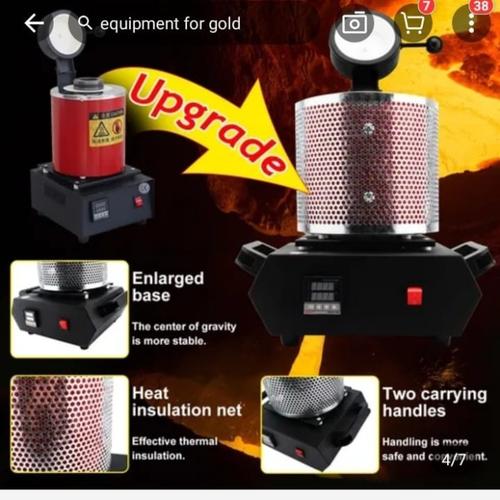 Jual Alat Lebur Logam Listrik Emas,perak,Tembaga 1kg,2kg,3kg Gold ...