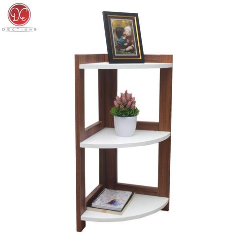 Jual Meja Nakas Sudut Pojok Ruang Tamu Kamar Minimalis 3 Susun Modern ...