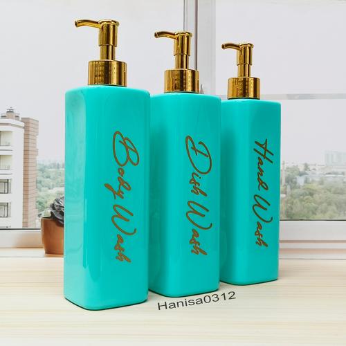 Jual Botol Sabun Cair Pump 500 Ml Kotak Tosca Luxury Gold Botol Pump ...
