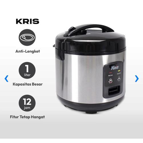 Jual Kris 2 Ltr Deluxe Rice Cooker - Silver - Kota Tangerang Selatan ...