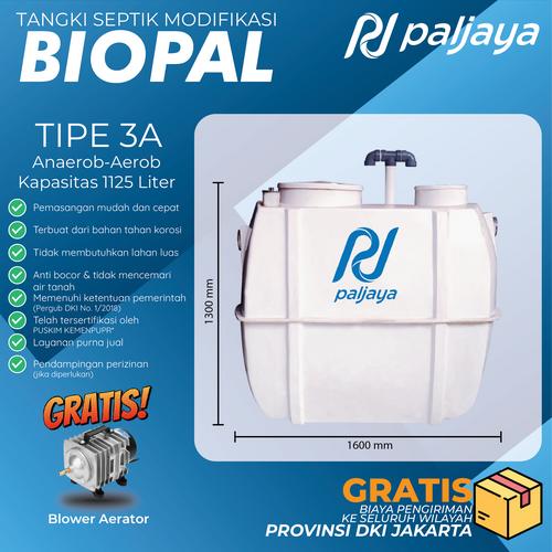 Jual BIOPAL Tangki Septik / Septic Tank TIPE 3A Kapasitas 1125 Liter ...