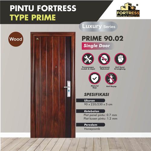 Promo PINTU BAJA FORTRESS PRIME 90.02 / PINTU FORTRESS 90 CM / KAYU - BUKA KANAN - Kota Bekasi ...