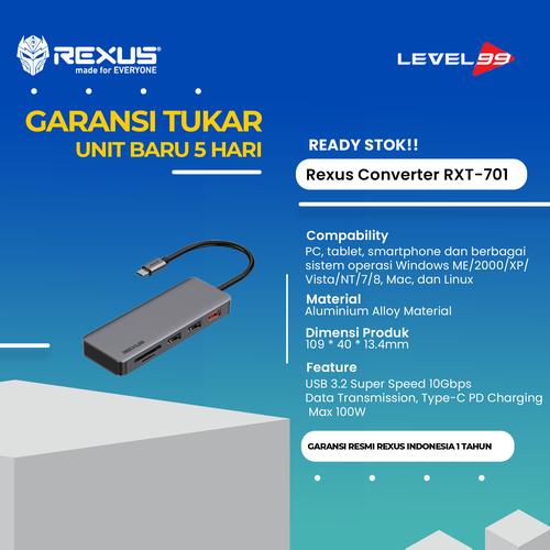 Jual Rexus Converter USB RXT-701 - Kota Surabaya - Level99ID | Tokopedia