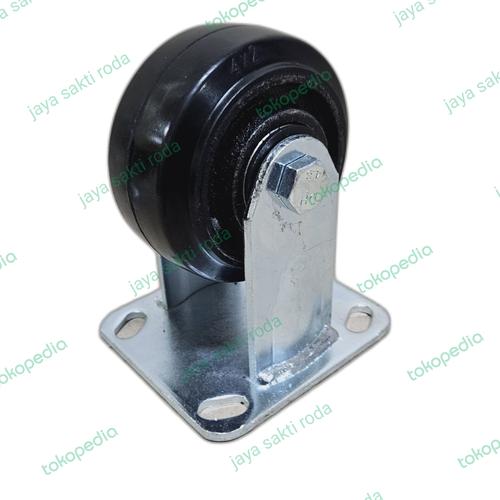 Jual Roda karet 4 inch heavy duty ball bearing mati taiwan - Jakarta ...