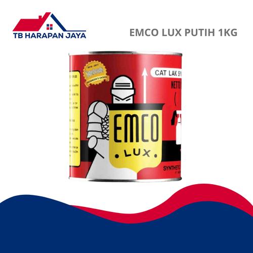 Jual Cat Kayu dan Besi Emco Lux Putih / Putih Doff 1kg - Putih Doff - Kota Depok - TB ...