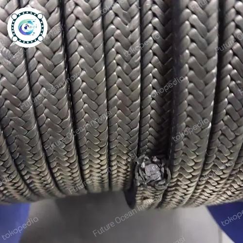 Jual Gland Packing GFO Graphite PTFE meteran 3 4 5 6 8 10 12 14 17 20 ...