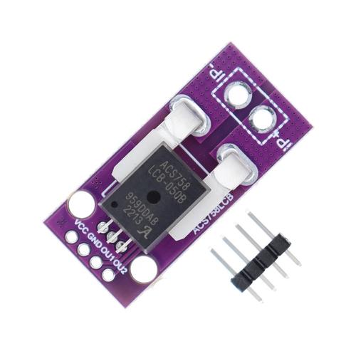 Jual ACS758 50A LCB-050B-PFF-T Hall Current Sensor Arus Module - Kota ...