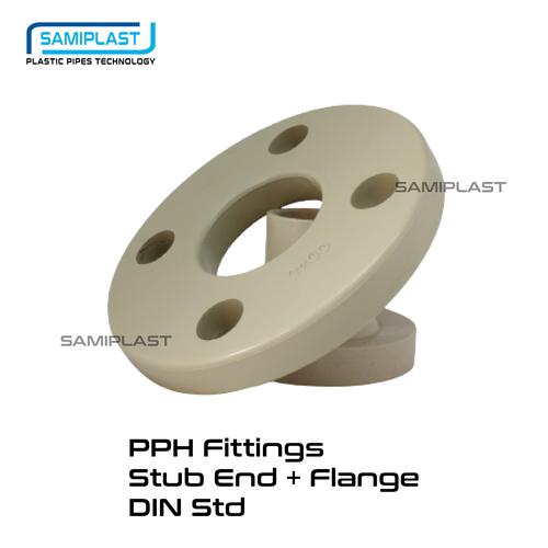Jual PPH Fittings Stub End + Flange DIN Std Samiplast - Kota Tangerang ...