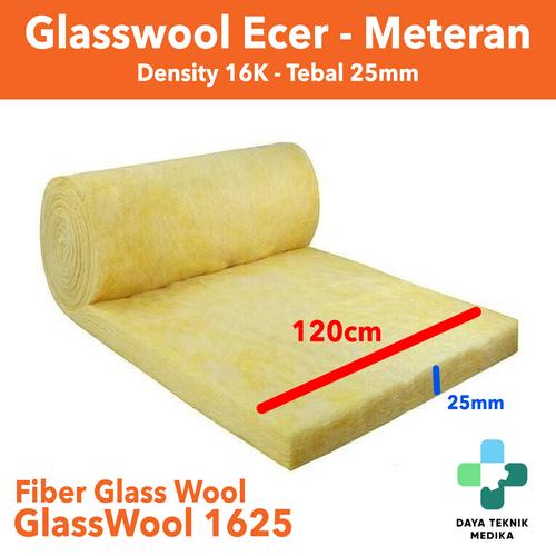Jual Glass Wool 16K 25mm - Fiber GlassWool Sheet 1625 - Ecer - Jakarta ...