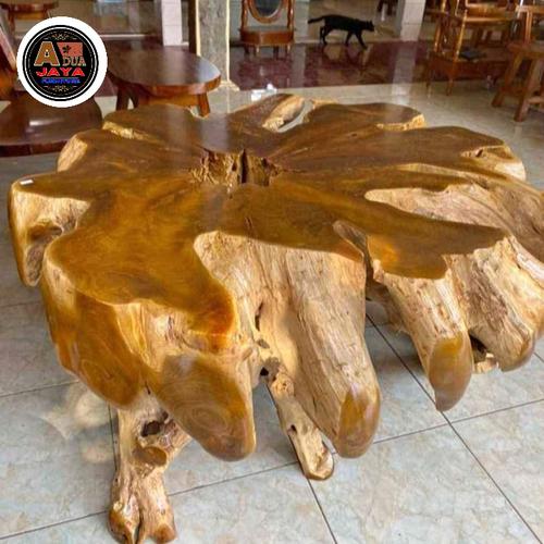 Jual Meja Akar Kayu Jati Natural Teakroot Meja Konsul Meja Tamu - Kab ...