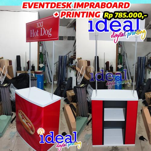 Jual Eventdesk Portable meja promosi outdoor Event desk Impraboard ...