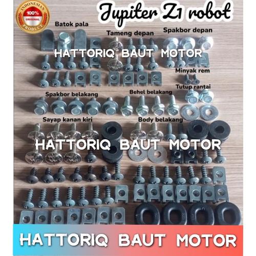 Jual baut fullbody set yamaha Jupiter Z1 Robot - Kab. Bogor - HATTORIQ ...