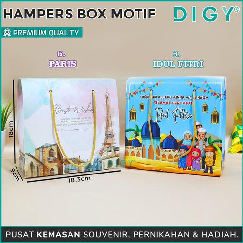 Promo Sale Murah Hampers Gift Box Paper Lebaran / idul fitri Bungkus ...