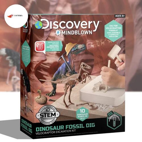 Jual Discovery Mindblown Dinosaur Fossil Dig Velociraptor Excavation ...