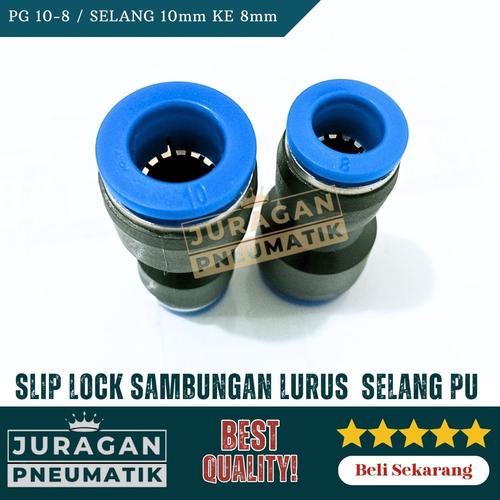 Jual SAMBUNGAN SELANG PU SELAANG ANGIN UKURAN 10mm KE 8mm - Jakarta ...