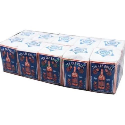 Jual Teh Cap Botol Biru Tubruk Khas Solo 40gr per pak isi 40 gram x 10 ...