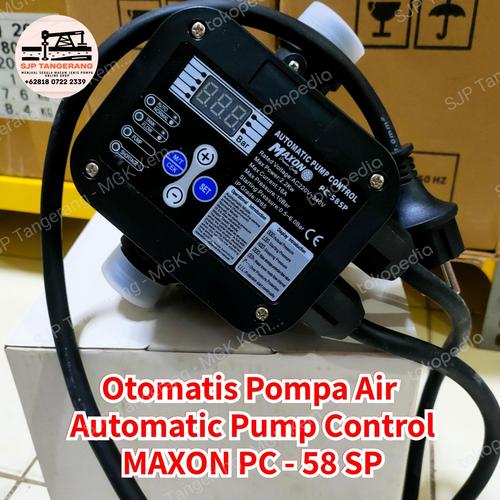 Jual OTOMATIS POMPA AIR / AUTOMATIC PUMP CONTROL 10 BAR MERK MAXON PC ...