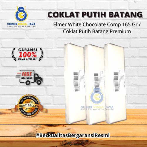 Jual Elmer White Chocolate Comp 165 Gr / Coklat Putih Batang Premium ...