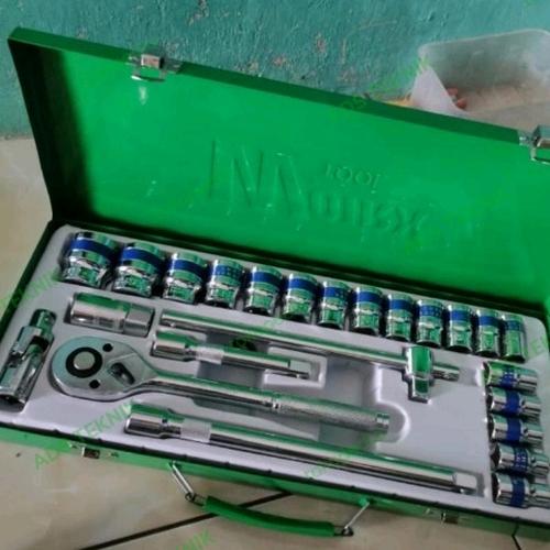Jual kunci shock set 24 pcs 1/2 DR metal CASE socket - Jakarta Barat ...