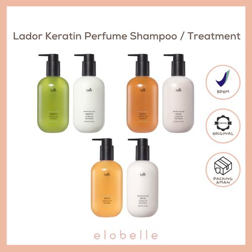 Promo Lador Keratin Perfumed Shampoo / Treatment Pitta / Movet / Feige ...