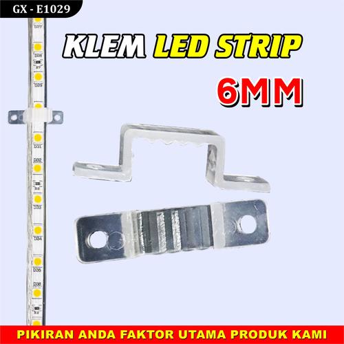Jual MS KLEM LED STRIP TRANSPARAN / KLEM LAMPU LED STRIP BENING ...