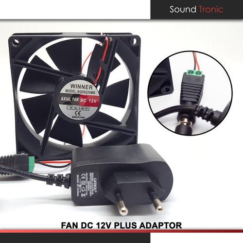 Jual Cooling Fan Kipas DC 12V WINNER Plus Adaptor - Jakarta Pusat ...