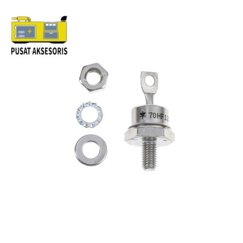 Jual 70HF120 Dioda diode stud baut 70HF 120 Rectifier Diode 70A 1200V ...