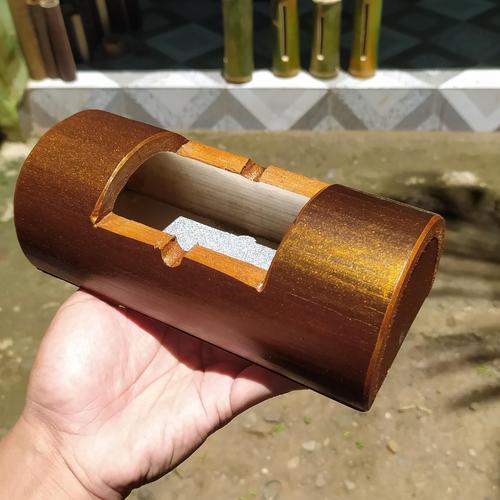 Jual Asbak Bambu Asbak Aesthetic unik kerajinan bambu Prakarya tugas ...