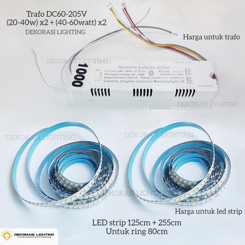 Jual Trafo led strip cahaya 3warna untuk lampu dinding lampu gantung ...