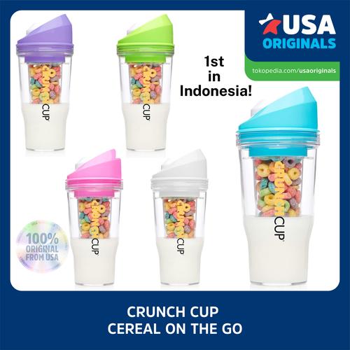 Jual Crunch Cup Tumbler Cereal Cup On-The-Go Botol Minum Cereal Praktis ...