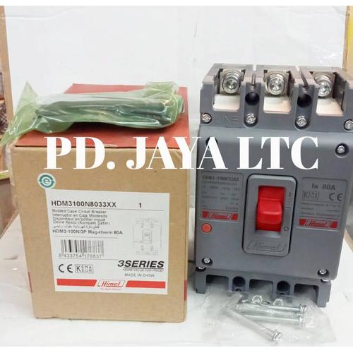 Jual Himel Molded Case Circuit Breaker - MCCB 3P 80A HDM3100N8033XX - Jakarta Barat - PD Jaya ...