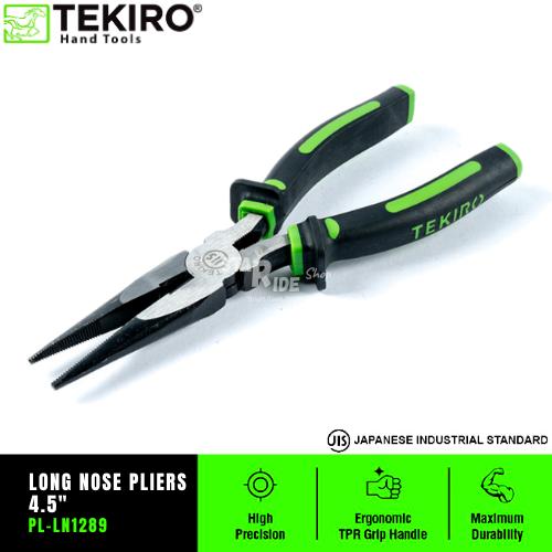 Jual Tang Lancip Tekiro Small Kecil Long Nose Mini Pliers 4.5 Inch 120 ...