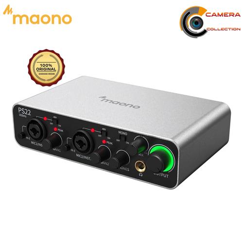 Jual Maono AU-PS22 USB Audio Interface for Recording, Music, Production ...