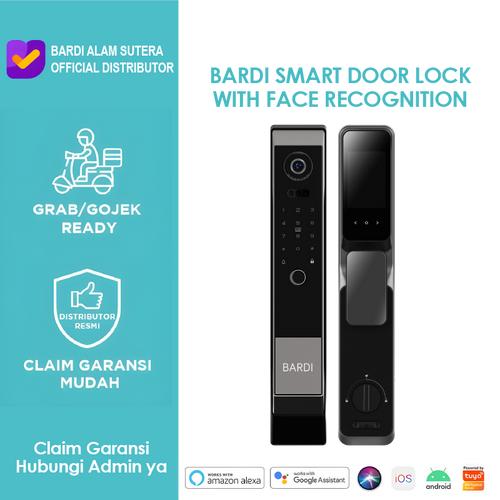 Promo BARDI Smart Door Lock with Face Recognition (High Version) Cicil ...