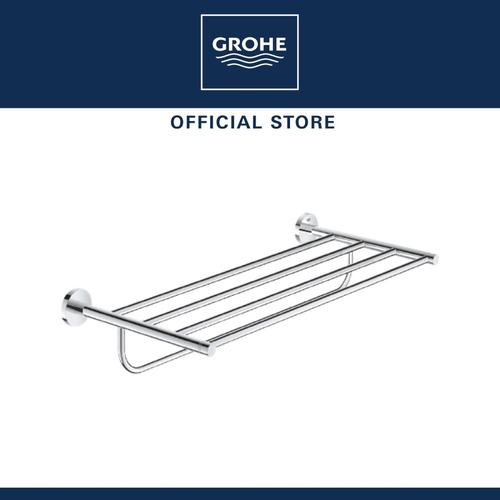 Promo GROHE Essentials Multi Bath Towel Rack - Hard Graphite - Kab ...