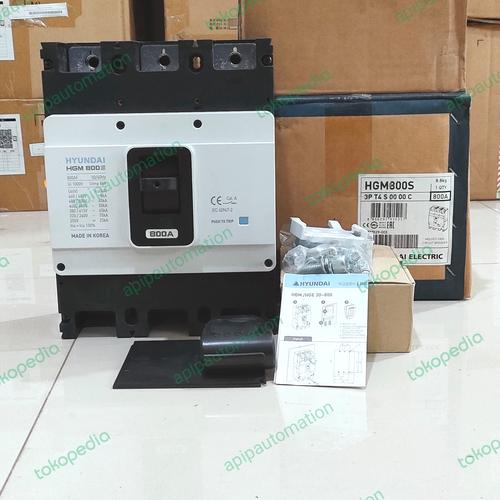 Jual MCCB HYUNDAI HGM 800S 3P 800A NEW ORIGINAL MADE IN KOREA - Kab ...