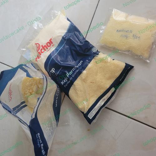 Jual keju parmesan anchor bubuk / grated parmesan cheese repack 50gr ...