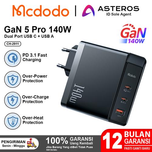 Promo MCDODO Kepala Charger Laptop Macbook Notebook GAN Fast Charging ...