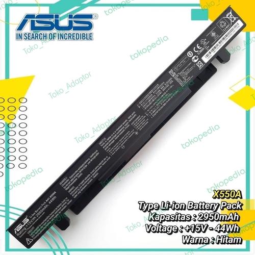 Jual Baterai Original Laptop Asus X550 X550V X550VB X550VW X550VX A41 ...